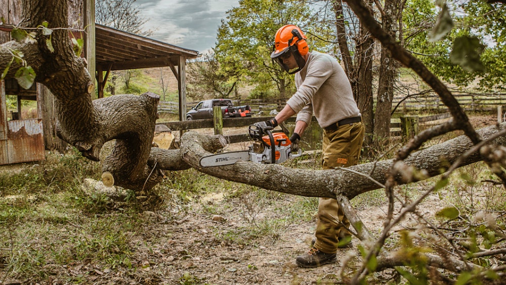 How to Limb and Buck a Tree | Bucking Trees | STIHL USA