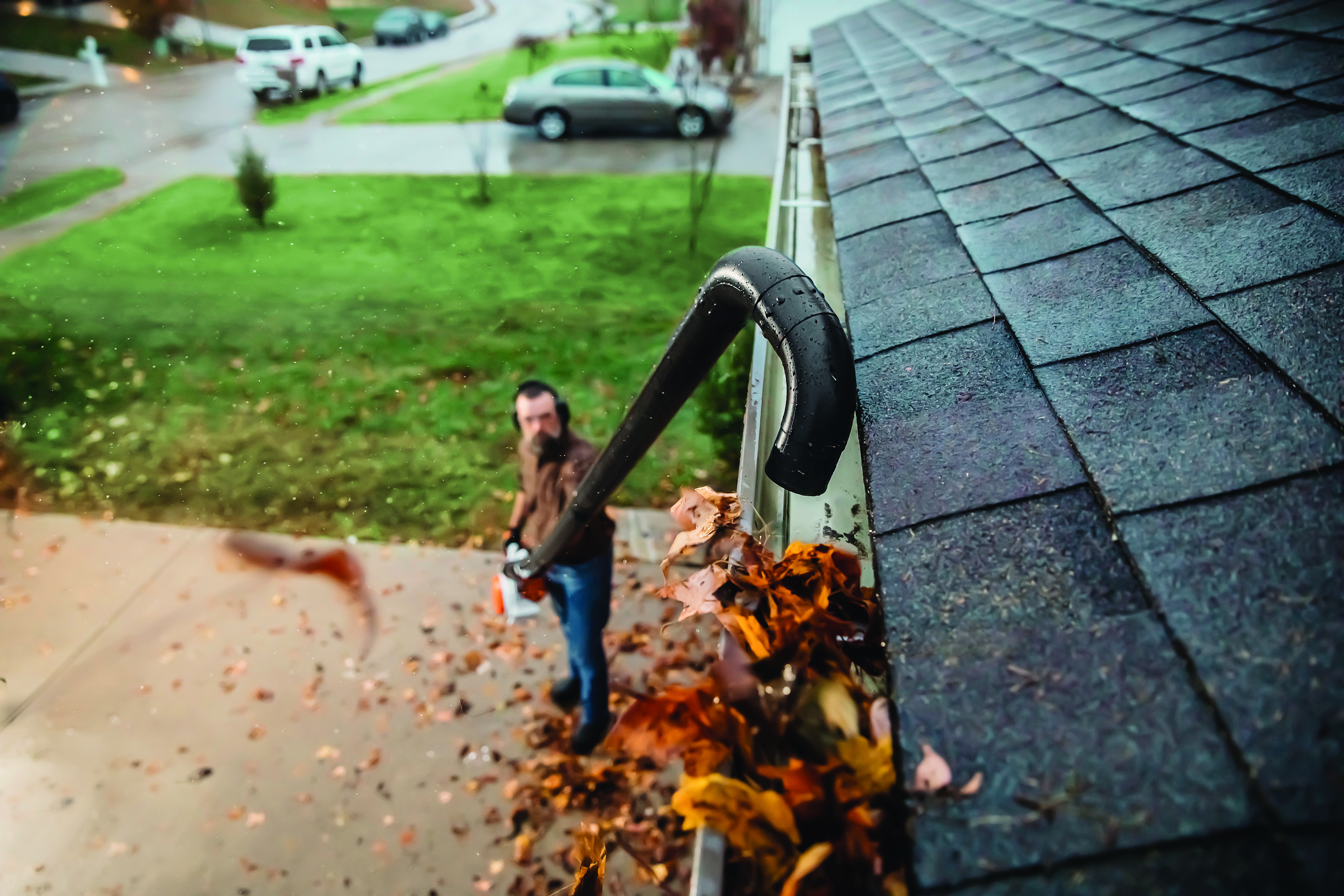How To Clean Gutters Guides Projects STIHL USA