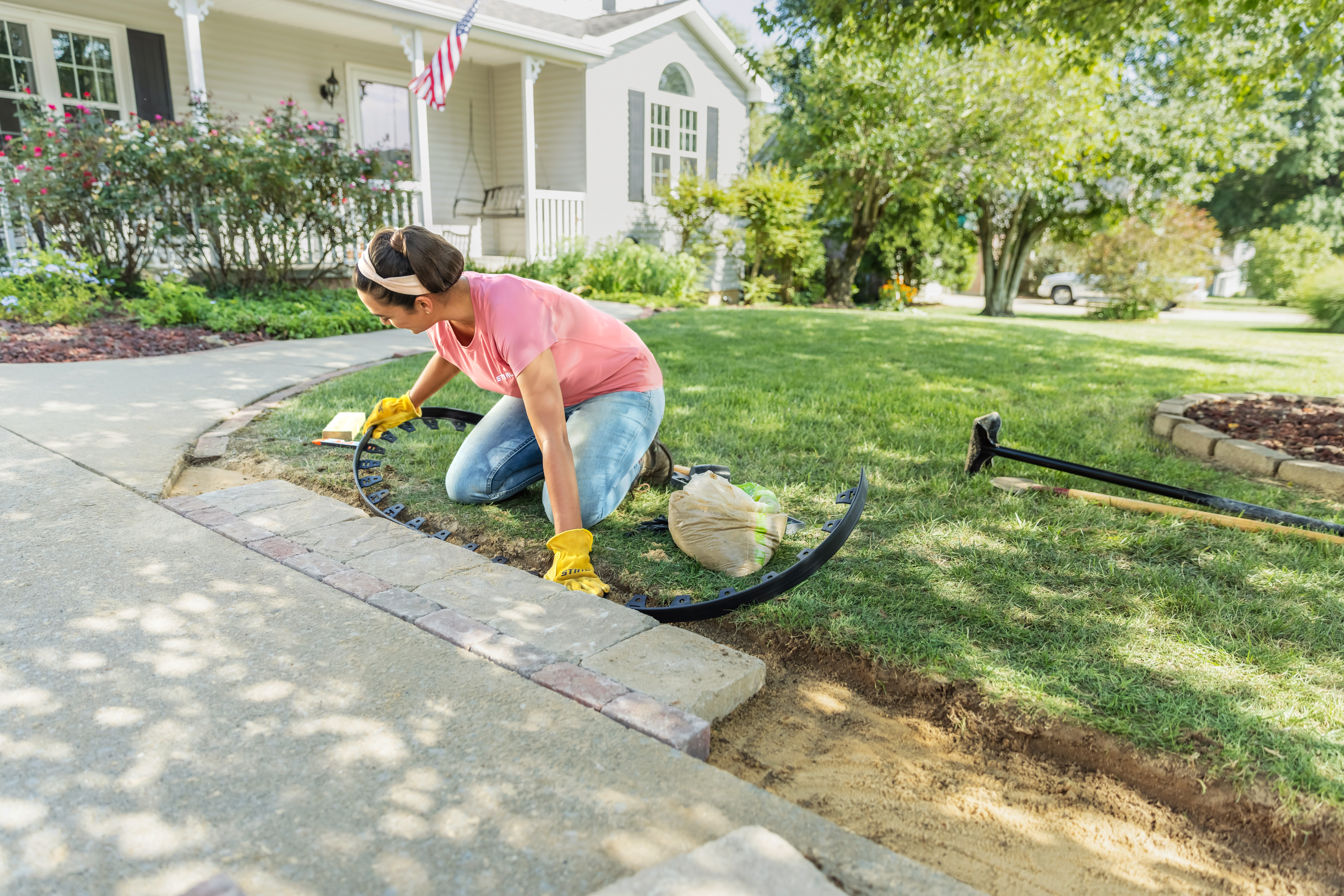 DIY Driveway Pavers With Sara Bendrick | STIHL USA