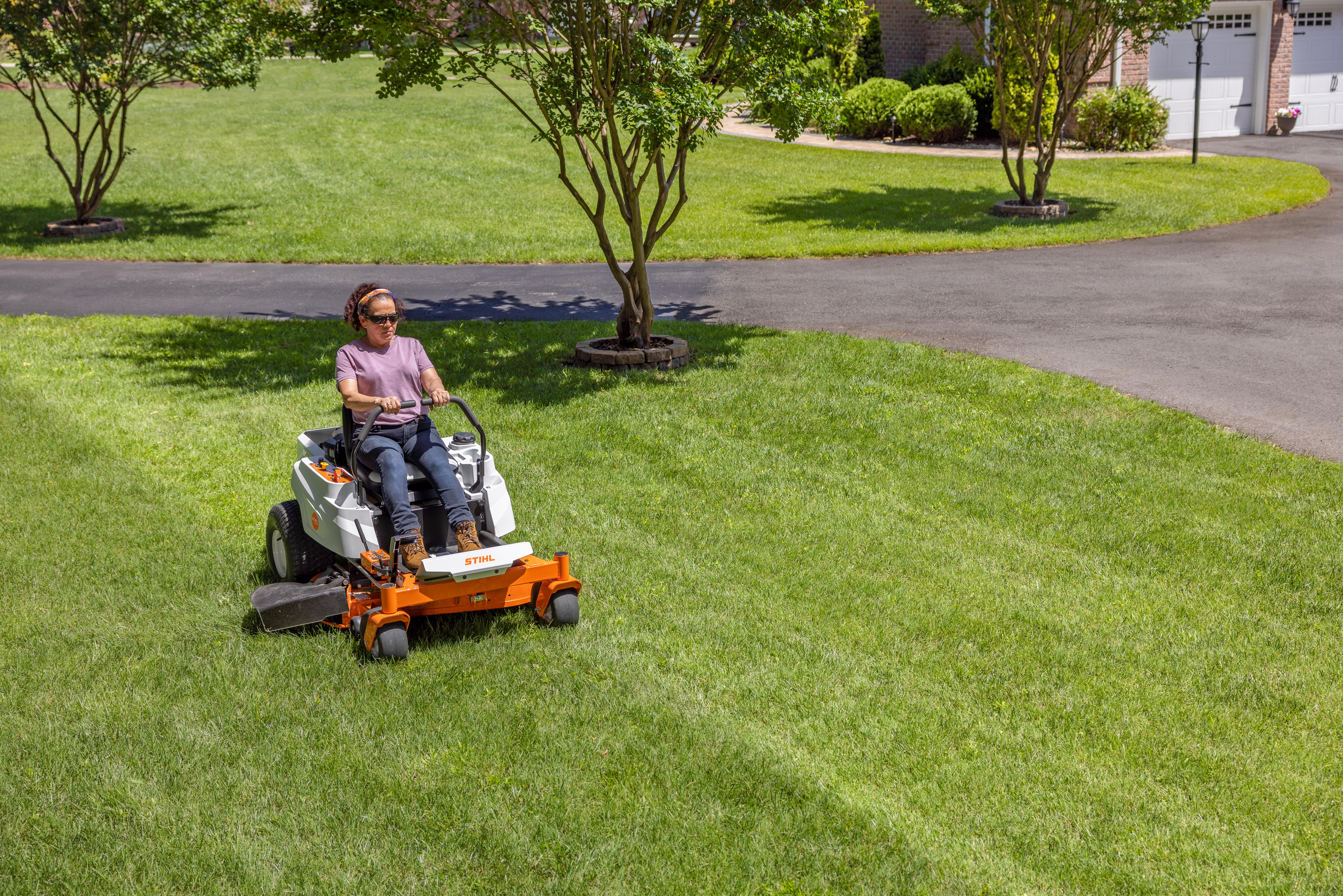 How to Use a Zero-Turn Mower | STIHL RZ Mowers | STIHL USA